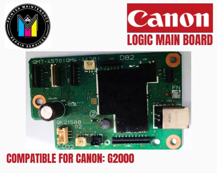 Original Canon Logic Board / Main Board for Canon G2000 Printer | Lazada PH