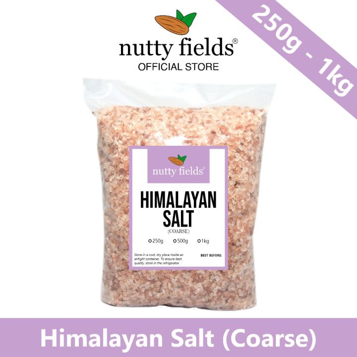 Himalayan Pink Salt (250g - 1kg) by Nutty Fields 。 | Lazada PH