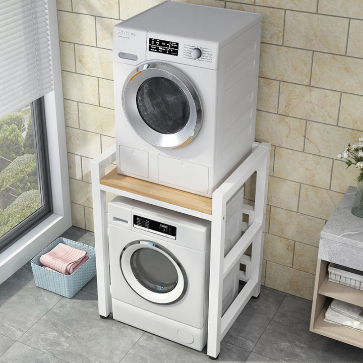 Washing Machine Storage Rack Drum Storage Rack Landing Balcony Double ...