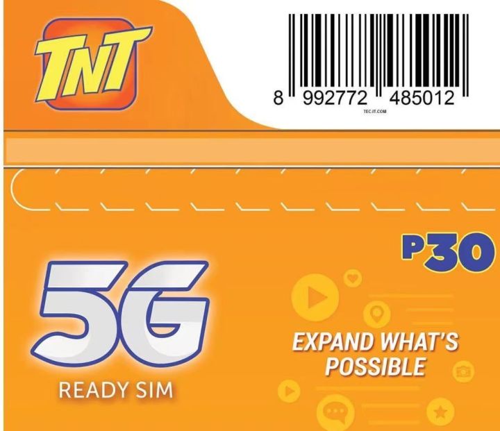 TNT LTE Tricut 5G Sim card tricut New | Lazada PH