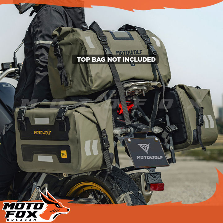 MOTOWOLF Saddle / Side Pannier Waterproof Bags | Lazada PH
