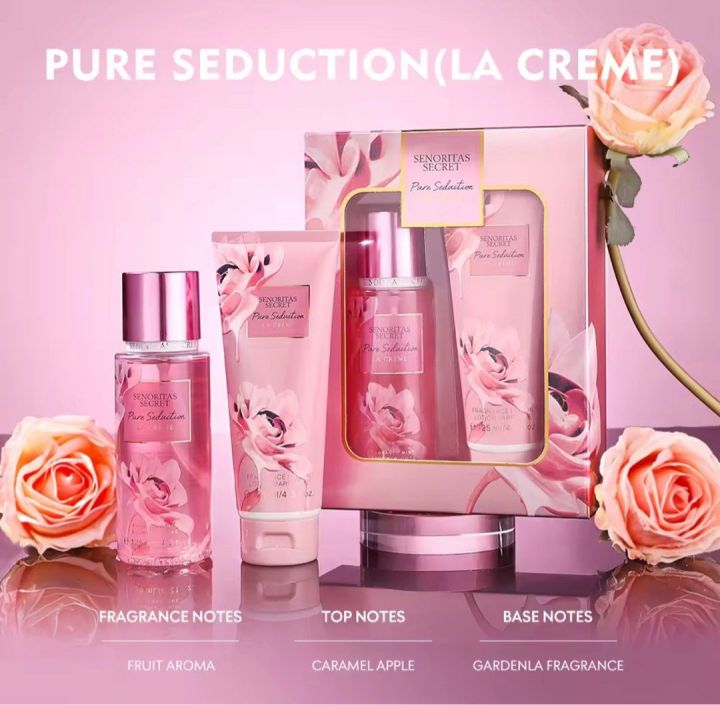 Senoritas Secret Combo Set 2in1 Pure Seduction La Crème Mist & Lotion ...