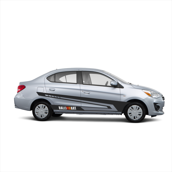Mitsubishi Mirage G4 Livery Linear Decal Design cut out vinyl sticker ...