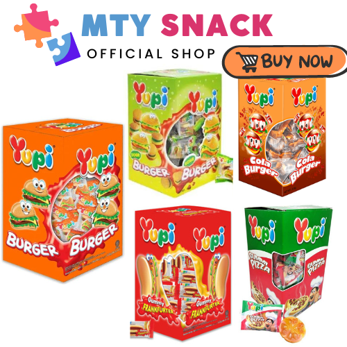 [MTY] Yupi Gummy Sweet Mini (Party Box) 7gm x 72pieces | Lazada