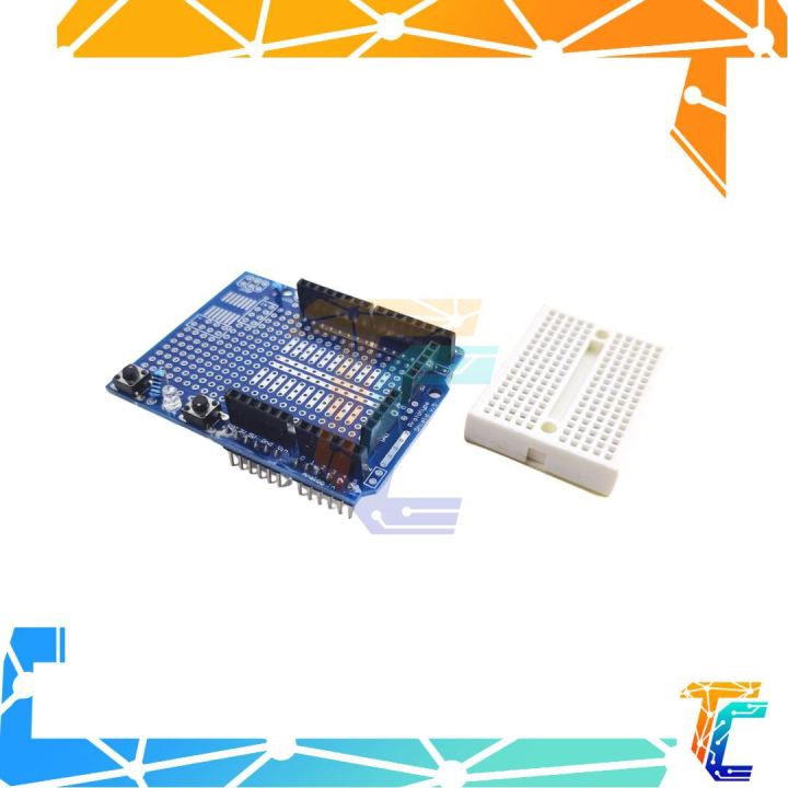 Prototyping Prototype Shield Protoshield Mini Breadboard Arduino Uno