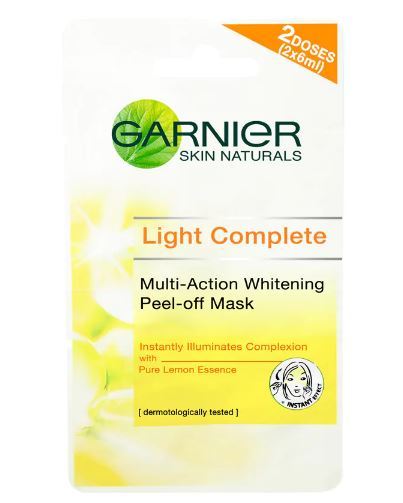Garnier Light Lightening Effect Peel-Off Mask | Lazada PH