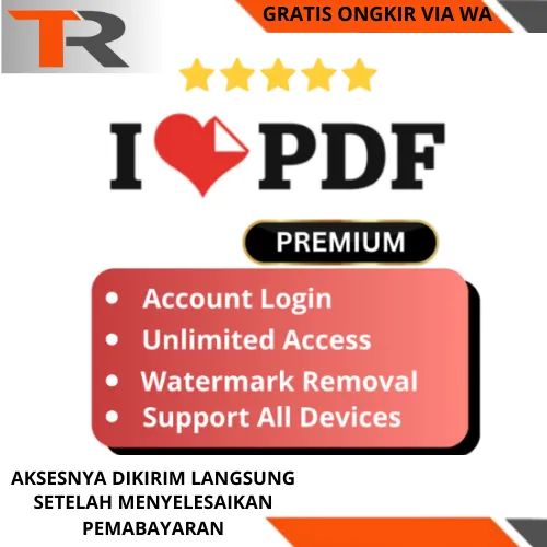 I love pdf premium Akun Resmi Bergaransi | Ilovepdf Merge/Edit PDF to Word | Watermark remove ...