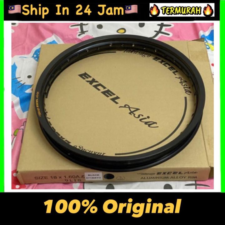 Alloy Rim Excel Takasago Asia 160 18 100% Original EXCEL ASIA ALLOY RIM ...