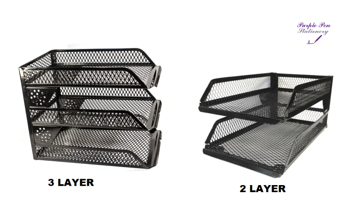 Metal Document File Organizer IN AND OUT METAL TRAY | Lazada PH