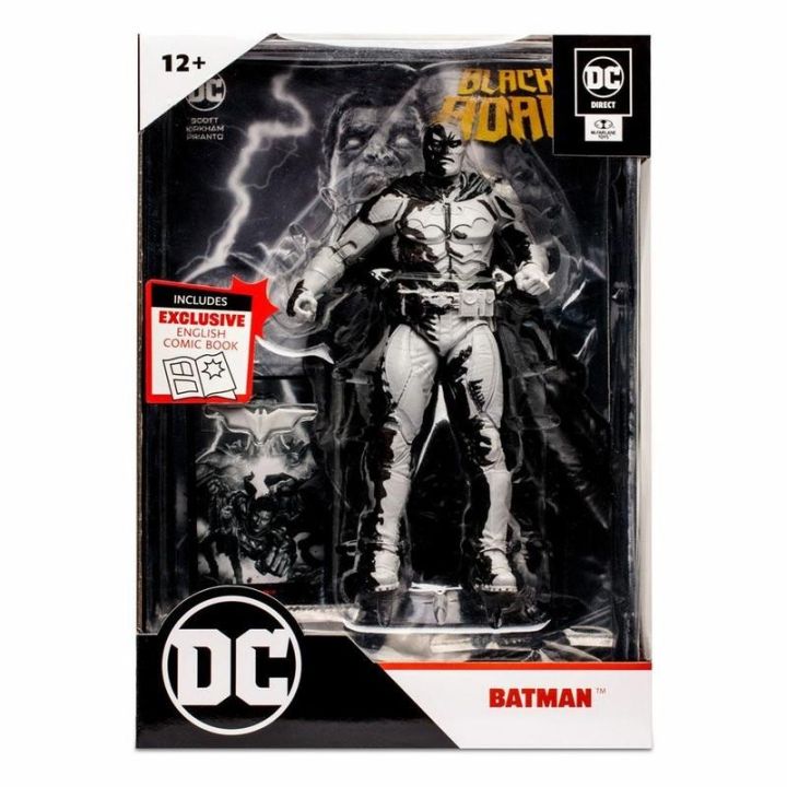 Batman (Line Art Variant) : DC Direct Action Figure Black Adam Batman ...
