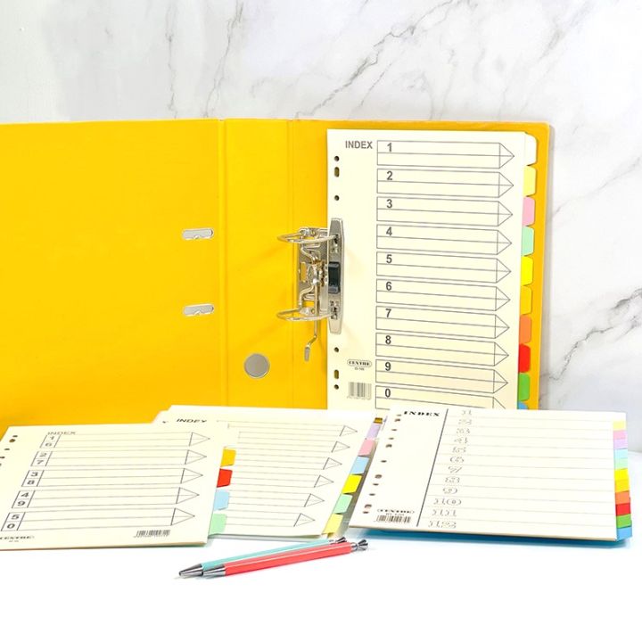 [SG Stock] CENTRE A4 Paper Index Divider | A5 Paper Index Divider ...