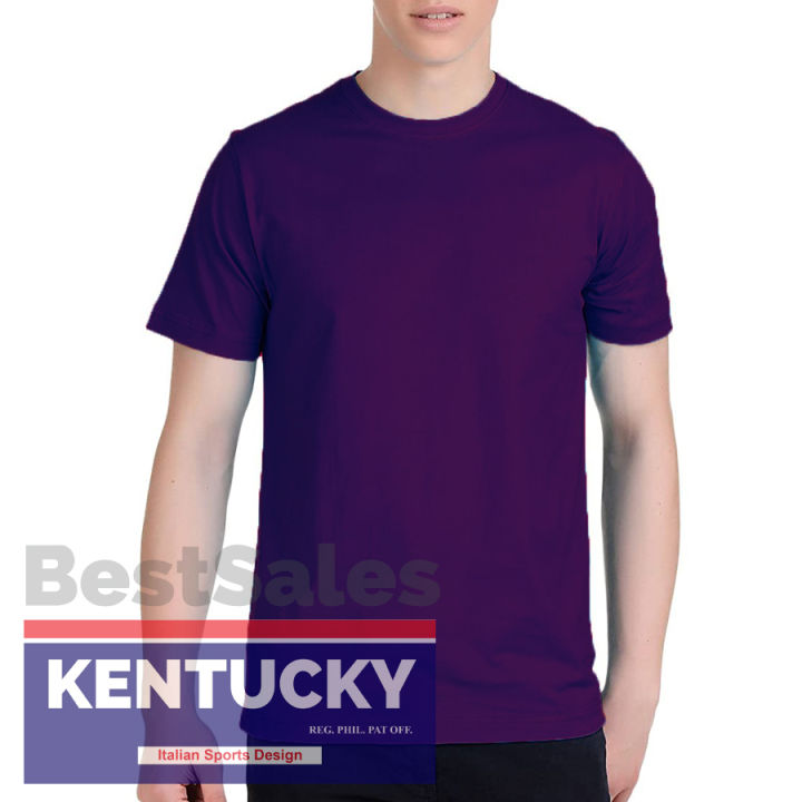 Kentucky Round Neck T-Shirt Color Violet Purple for Adult Unisex ...
