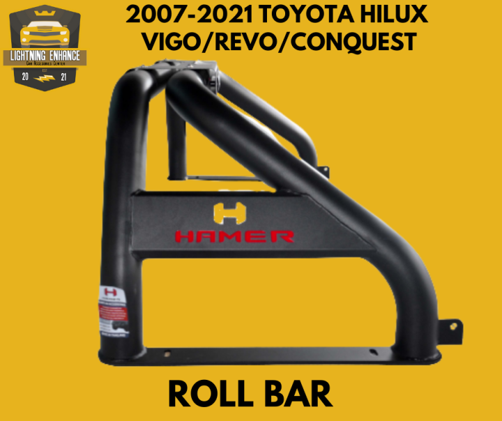 2007-2021 TOYOTA HILUX VIGO/ REVO/ CONQUEST Basic Hamer Roll Bar ...