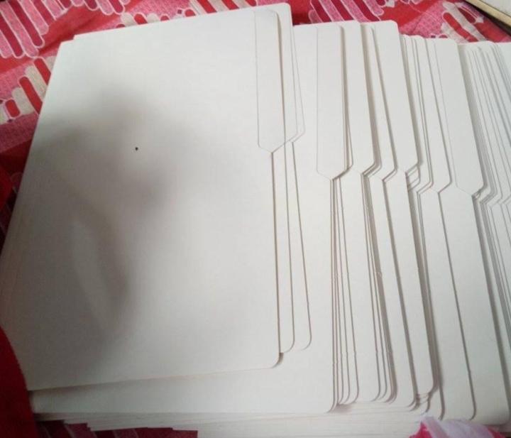 Folder Long Thick White #14 by 25 pcs | Lazada PH
