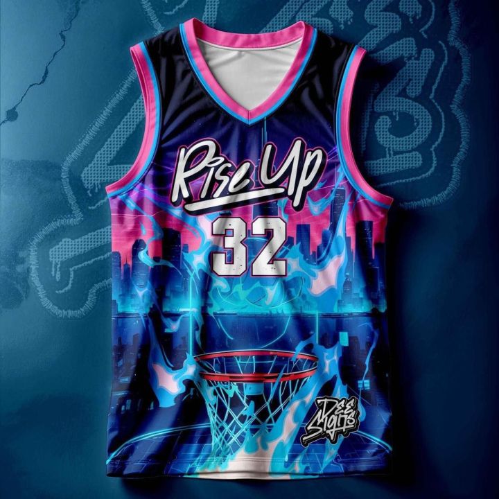 RISE UP 01 FREE CUSTOMIZE OF NAME AND NUMBER ONLY full sublimation high ...