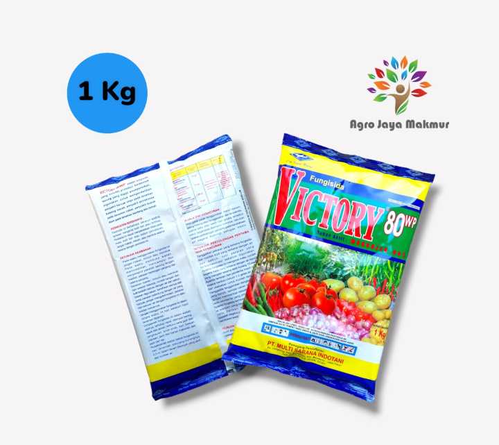 VICTORY 80 WP 1KG fungisida kontak protektif untuk mengendalikan ...
