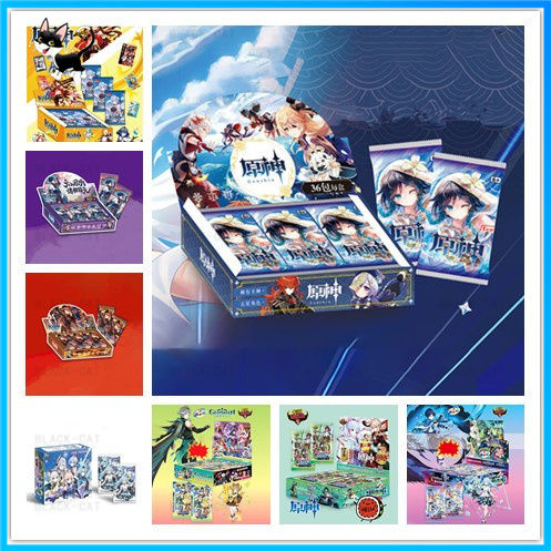 Genshin Impact Card Collection Card Classic Luxury Commemorative ...