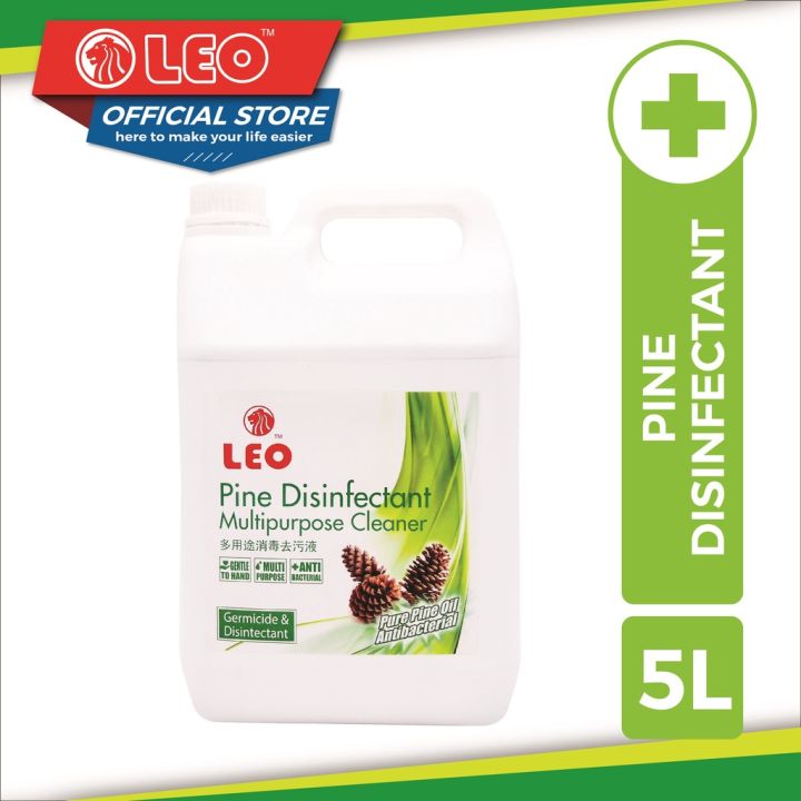 Leo Pine Disinfectant Antibacterial Liquid 5L | Lazada