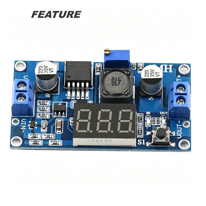 LM2596 Adjustable Buck Step-Down Converter Module, Buck Circuit With ...