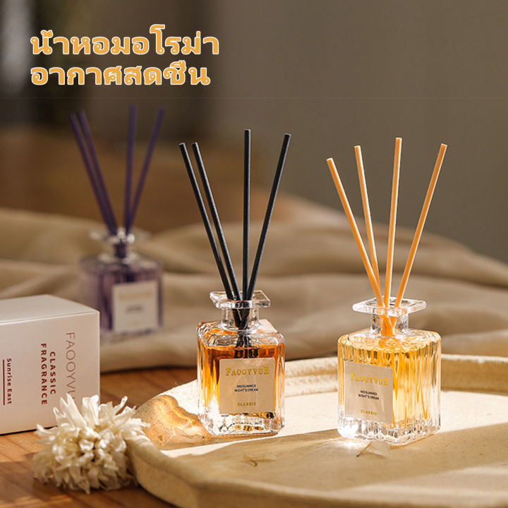 น้ำหอมบ้าน Reed Diffuser Aroma 50มล น้ำหอมห้องนอน ก้านไม้หอมปรับอากาศ น้ำมันหอมระเหย น้ำหอมติดทน ...