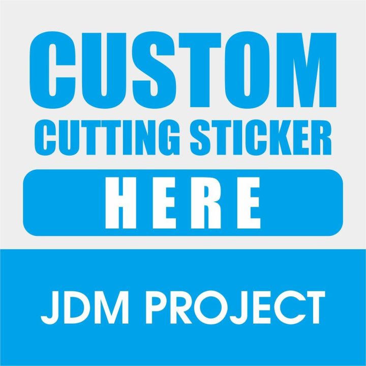 Custom Stiker Desain suka-suka Cutting Sticker | Lazada Indonesia