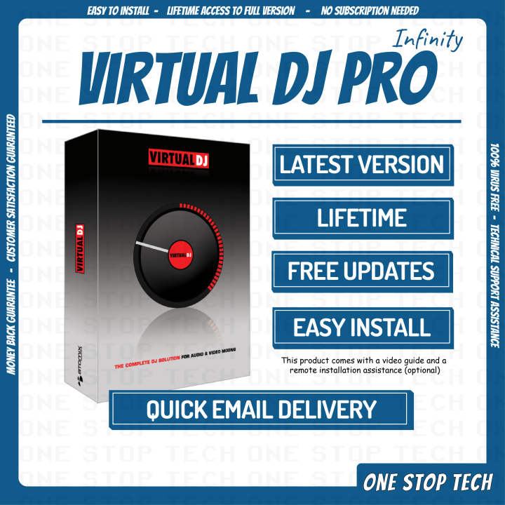 VirtualDJ Pro 2025 | Windows | Lifetime | Lazada PH