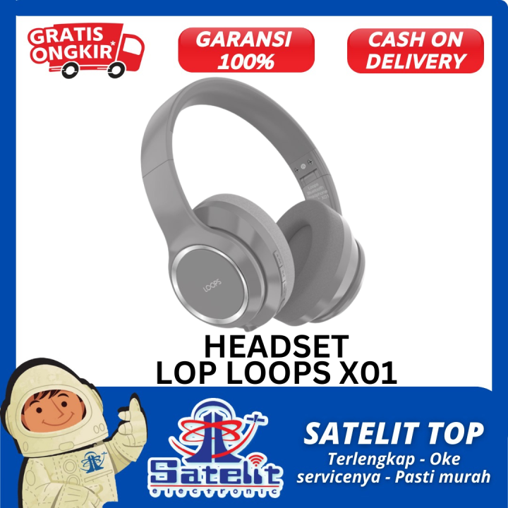 HEADPHONE BLUETOOTH LOP LOOPS X01 | Lazada Indonesia