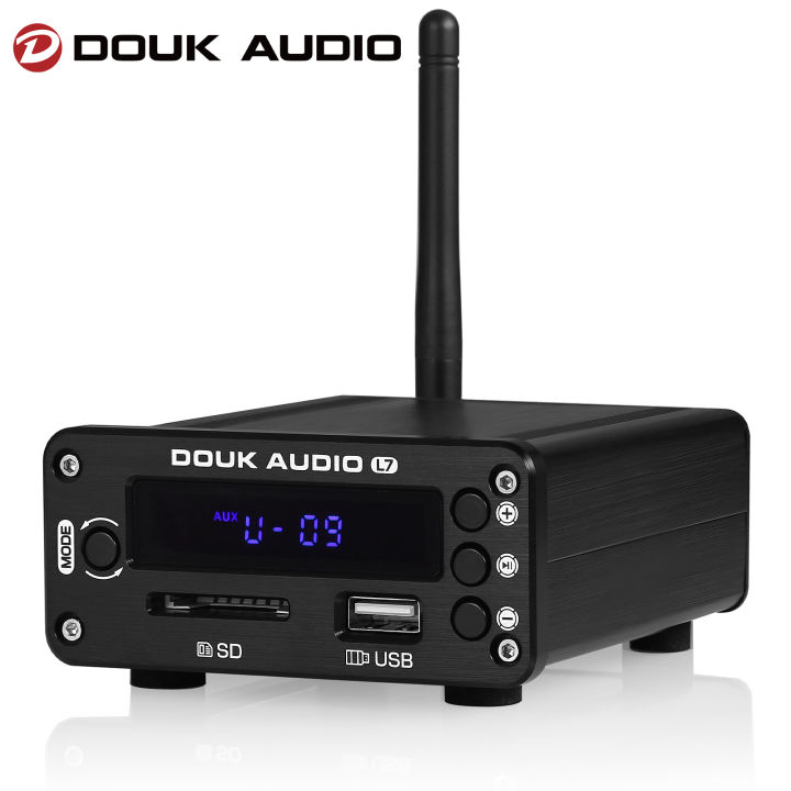 Douk Audio Bluetooth 5.0 Receiver DAC Stereo Audio Preamp USB Music ...