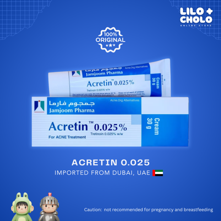 Acretin 0.025% Topical Cream 30g | Lazada PH