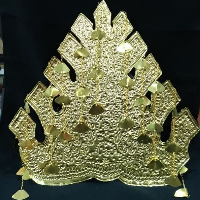 Aksesoris Kepala Adat Batak Dewasa // Bulang Adat Batak // Mahkota Adat ...