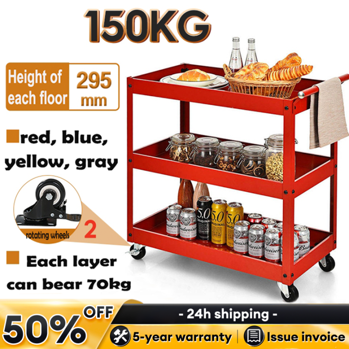 Rack Organizer Steel Rack Shelves Metal Kitchen Rack organizer Shelf 5 ...