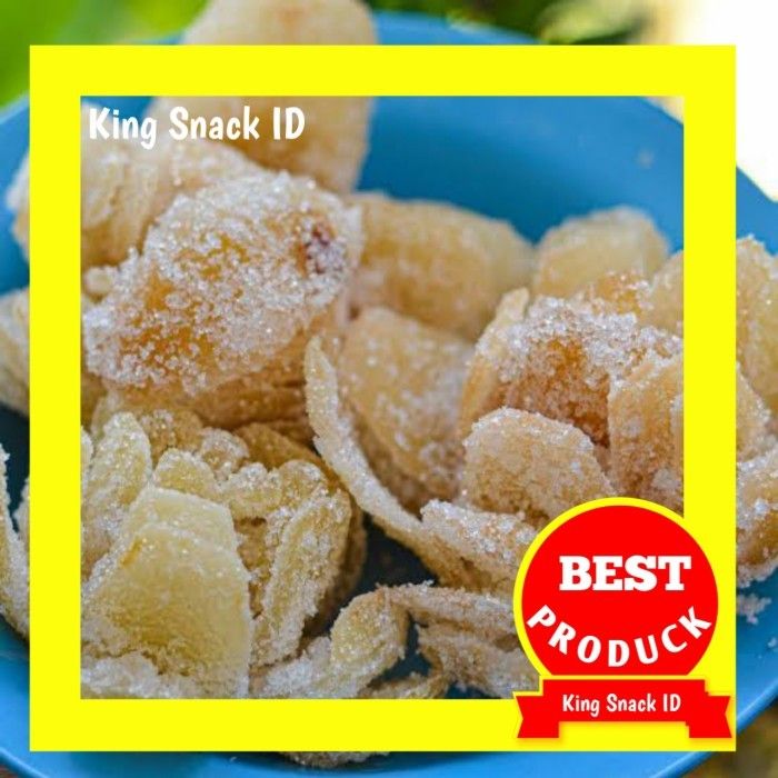 1KG MANISAN PALA KERING / MANISAN BUAH PALA KERING HIJAU IJO - Putih ...