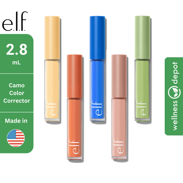 Elf Camo Color Corrector / Hydrating & Long-Lasting Concealer / Color ...
