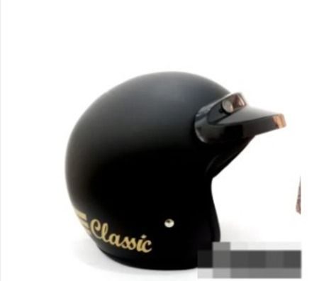 Helm bogo classic helm dewasa pet pendek tanpa kaca helm half face ...
