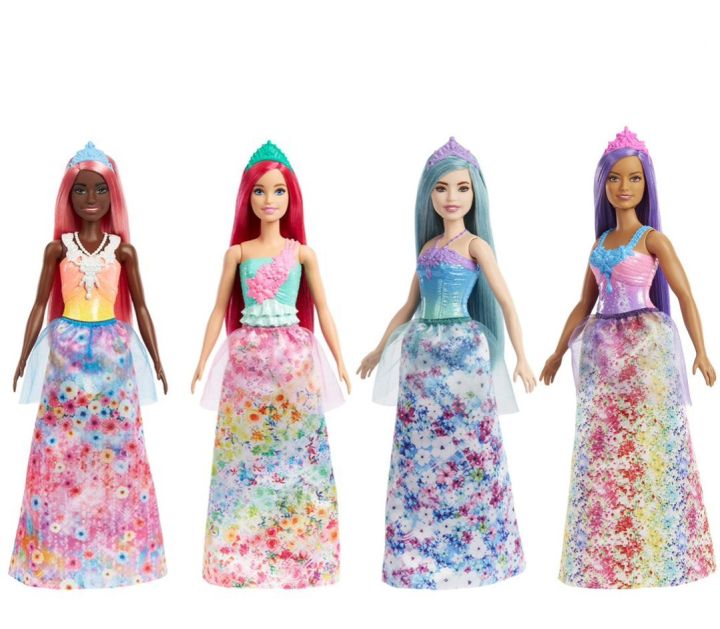 Barbie Core Princess Doll Assorted - 1pack, - Colors and Designs May ...