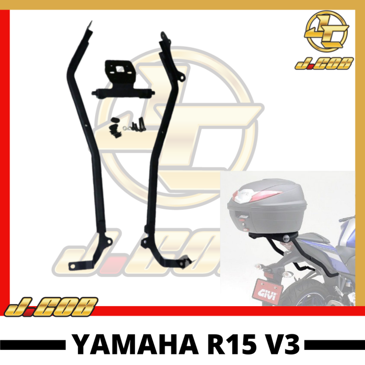 Yamaha R15 V3 RACK HEAVY DUTY BOX MONORACK BRACKET BESI | Lazada