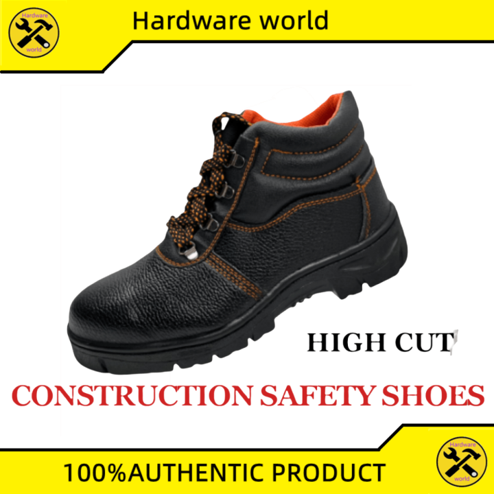 CONSTRUCTION SAFETY SHOES HIGH QUALITY | Lazada PH
