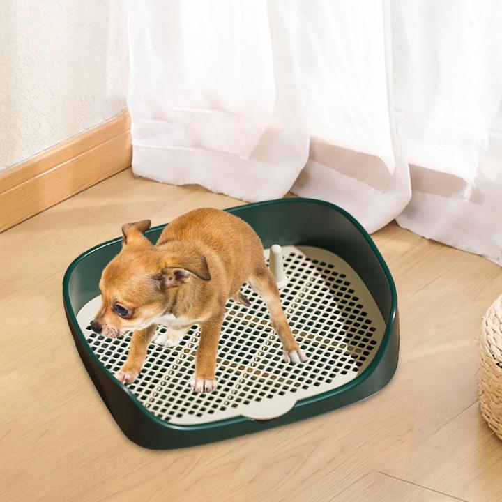 Zoo Fancy Dog Toilet for Cat Lavatory Basin with Protection Wall ...