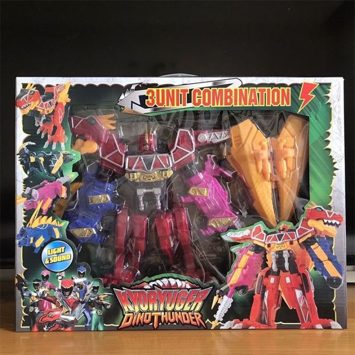 COD power rangers toys megazord Dino Charge Megazord three-in-one sound ...