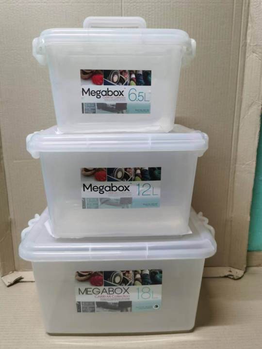 Megabox Storage Box ( MG-636 / MG-637 / MG-638 ) | Lazada PH