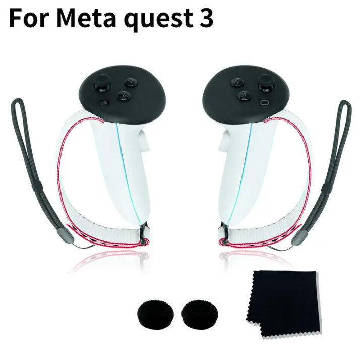 Adjustable Wrist Strap for Meta Quest 3 VR Controller Anti-Slip Hand ...