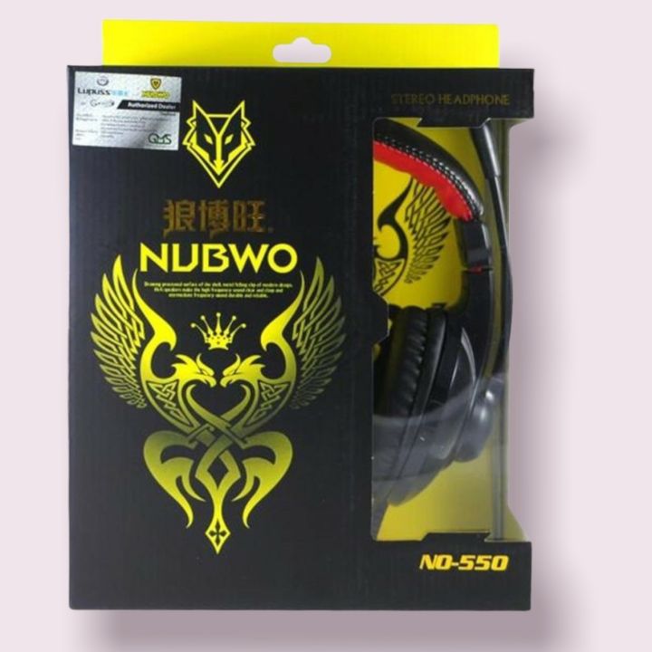 UBWO หูฟังคอบมีไมค์คอมพิวเตอร์ รุ่น No-550 | Lazada.co.th