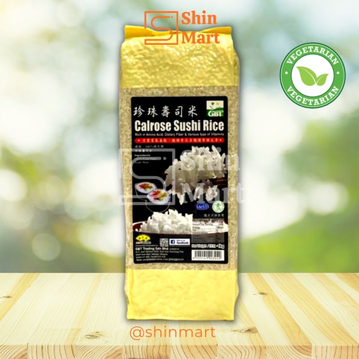 GBT Calrose Sushi Rice 珍珠寿司米 1kg | Lazada