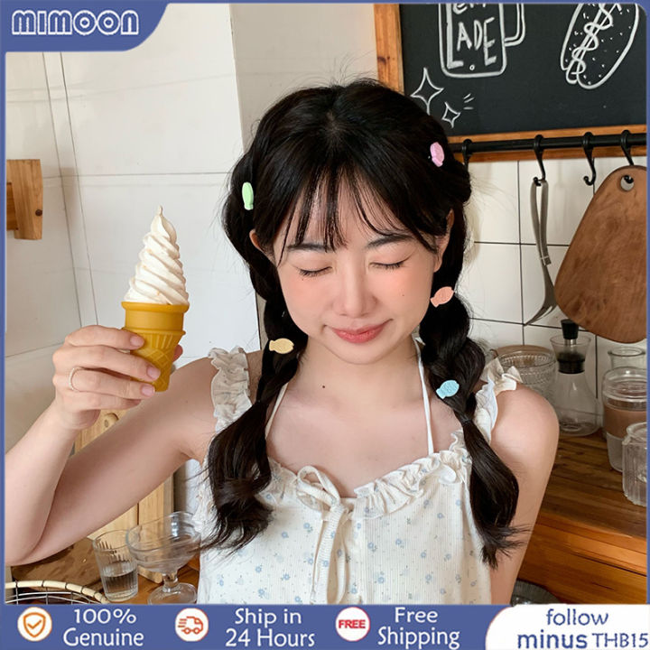 คลิปปลาผม Ins น่ารักมินิครีมนักเรียนคลิปการ์ตูนคลิปปากเป็ดสาวอุปกรณ์เสริมผม MIMOON | Lazada.co.th
