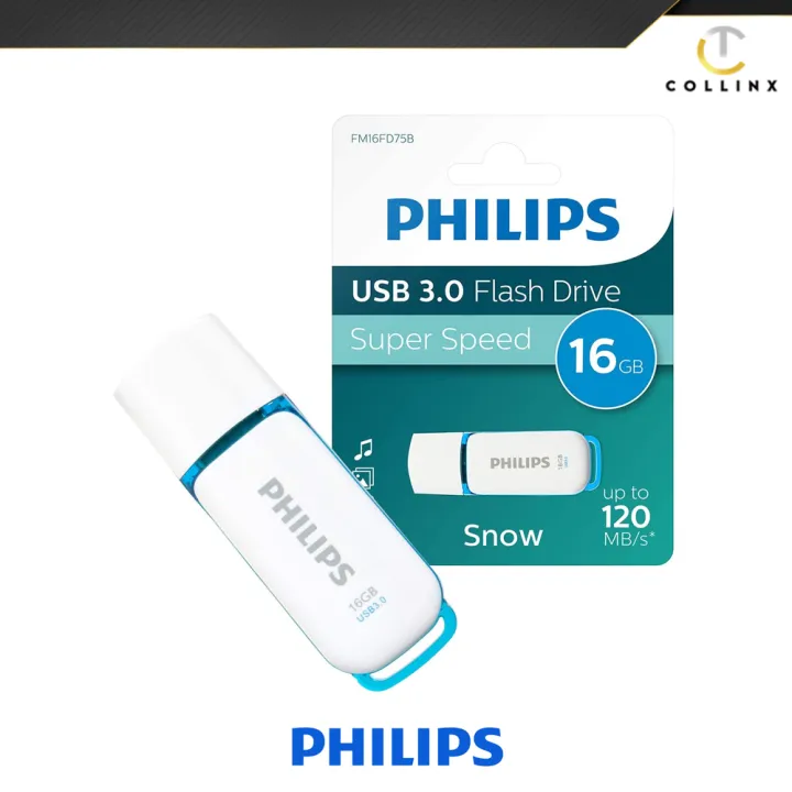 8GB 16GB 32GB 64GB Philips Flash Drive | USB 3.0 Super Speed | Snow ...