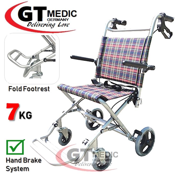 WAP-A35-7 GT MEDIC GERMANY Ultra Lightweight Foldable Aluminium ...