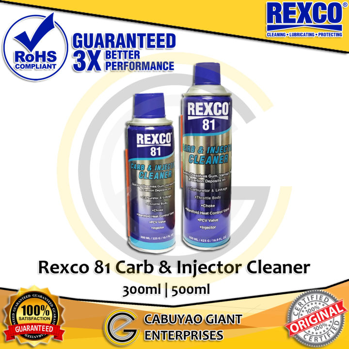 Rexco 81 Carb & Injector Cleaner (Engine Carburetor & Injector Cleaner ...