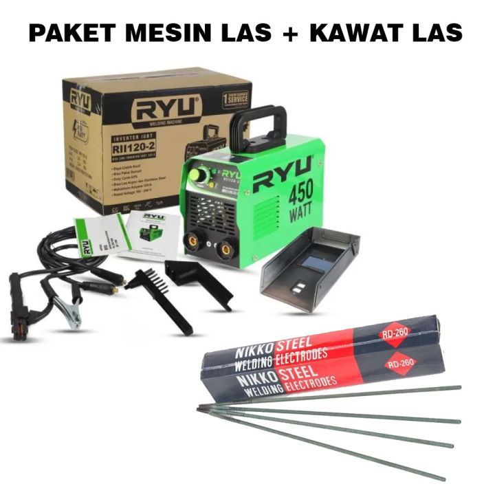Mesin Las Listrik 450 Watt Ryu Trafo Las Listrik Travo Welding Inverter ... Mesin Las Listrik 450 Watt Ryu Trafo Las Listrik Travo Welding Inverter ...