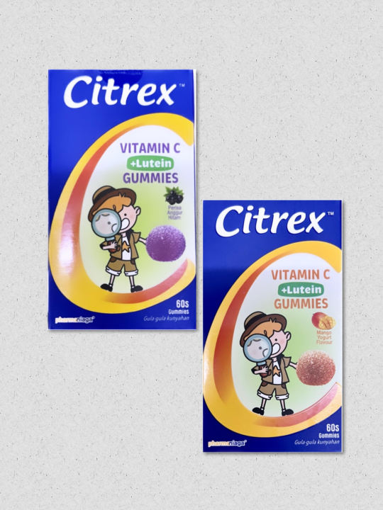 CITREX VITAMIN C+LUTEIN GUMMIES 60S | Lazada