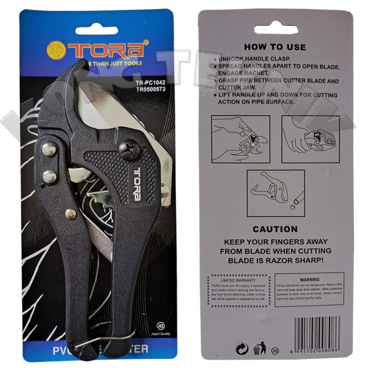 TORA Pipe Cutter PVC - Alat Potong Pipa Pvc - Pipe Cutter Pvc 42 mm ...